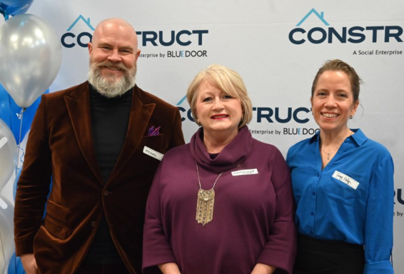 Blue Door construction program launches new class space - Blue Door