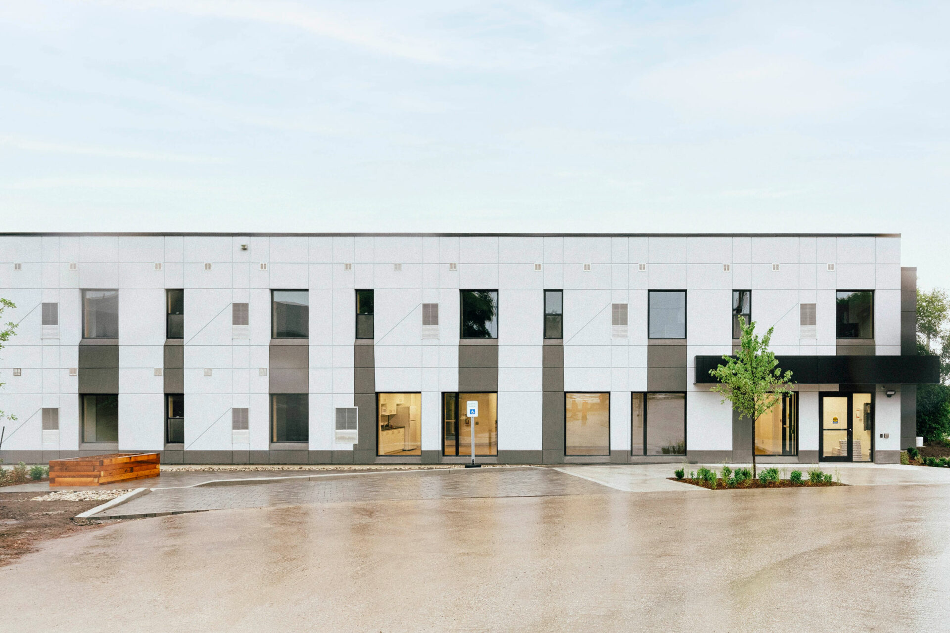 Transitional Housing - Blue Door